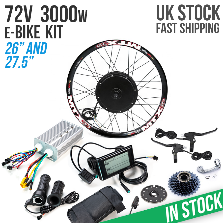 Solosbikes | 72V 3000w E-bike conversion kit (UK Stock) – SOLOS BIKES